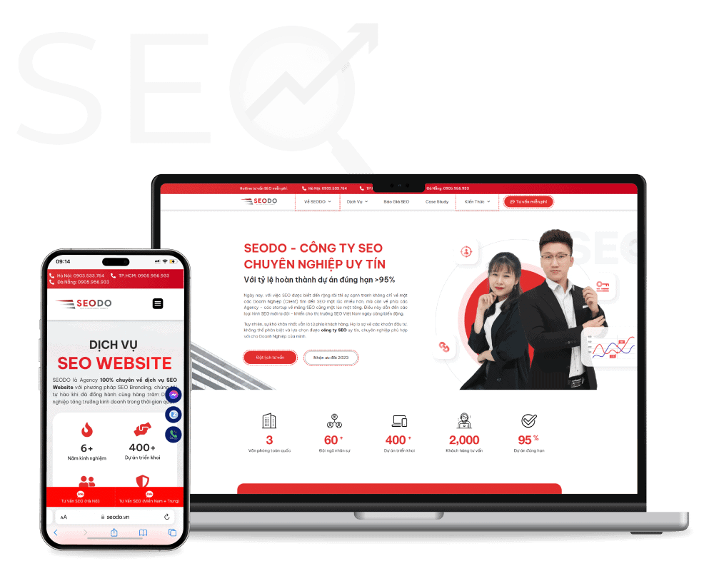 Dịch vụ SEO Website tổng thể, từ khoá số #1 Việt Nam | SEODO